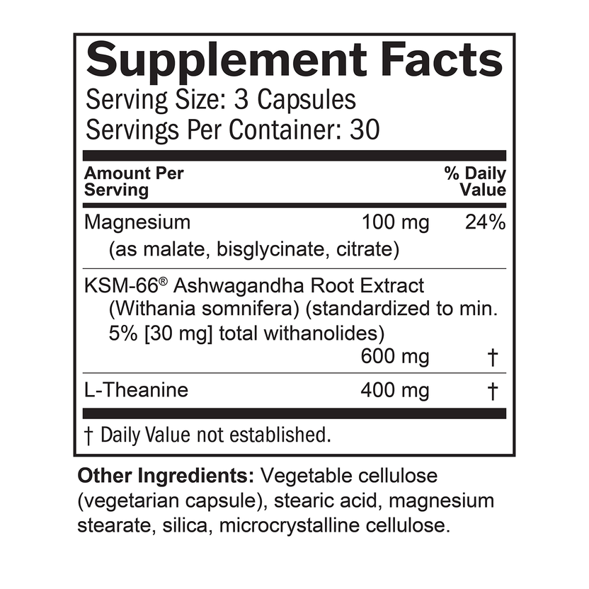 Calm My Brain | Natural Supplement for Anxiousness & Stress | BrainMD