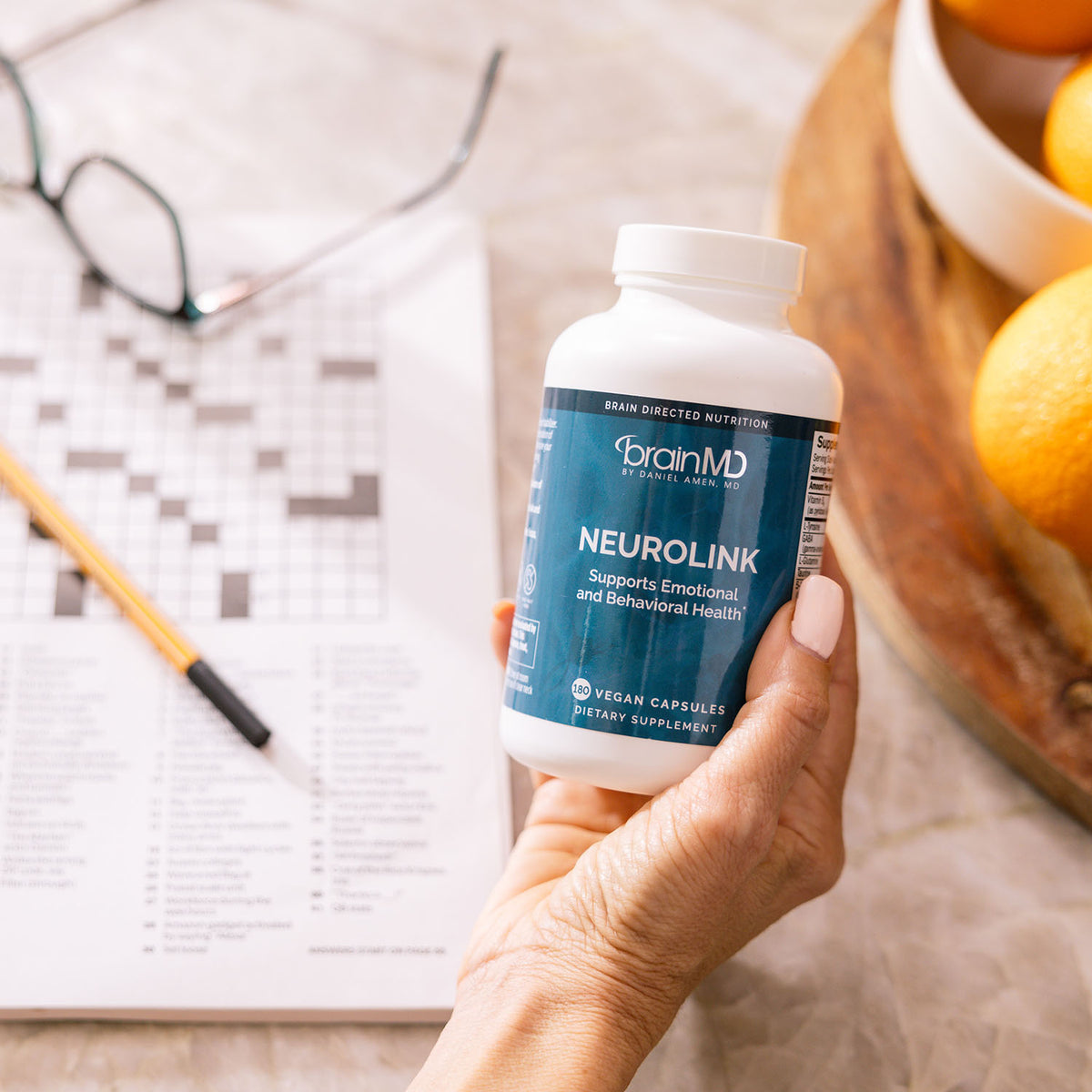 NeuroLink Supplement | Natural Mood Stabilizer | BrainMD | BrainMD