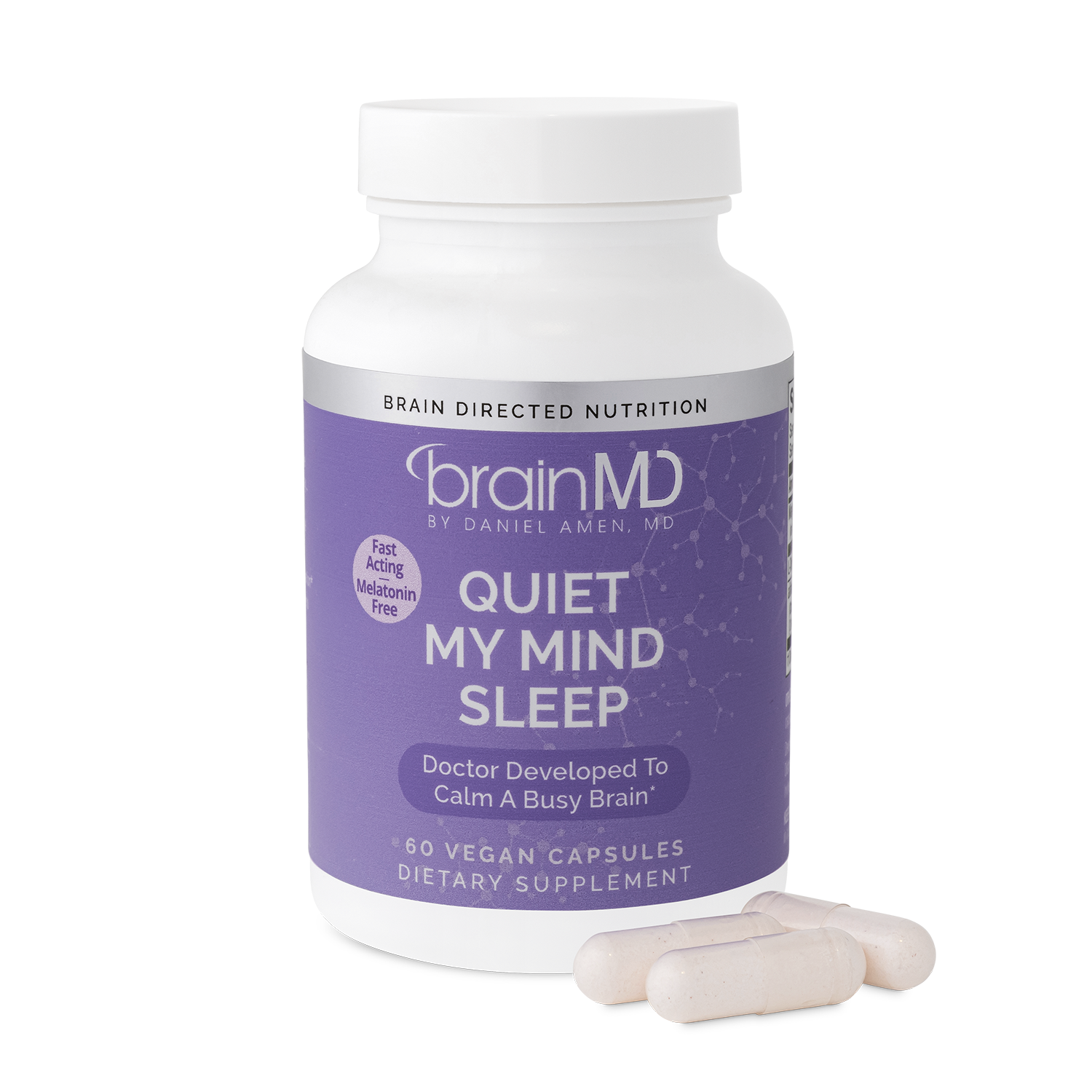 Quiet My Mind Sleep | Calming Sleep Supplement | BrainMD | BrainMD